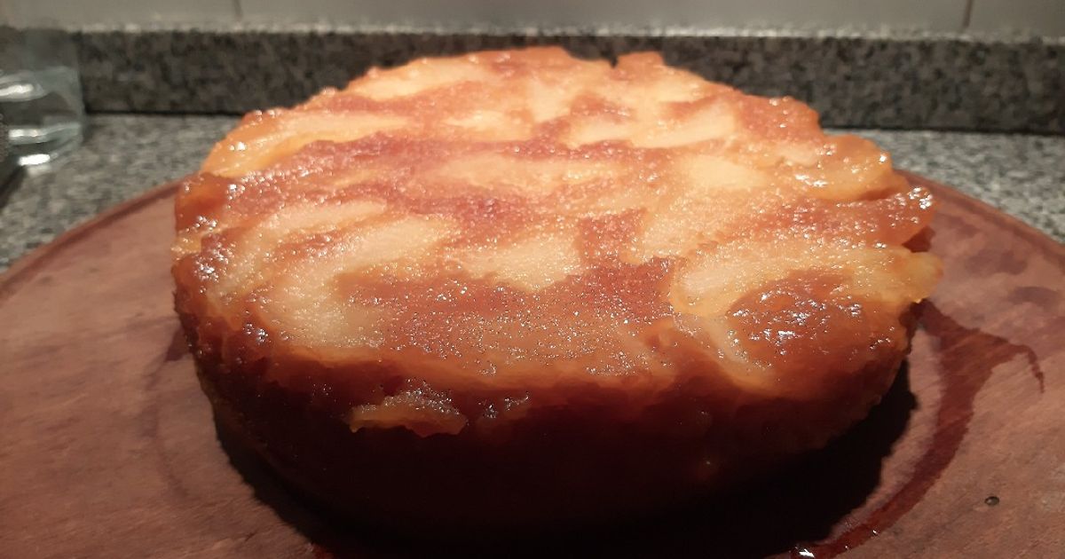 Torta Invertida De Pera Receta de Lola Mora- Cookpad