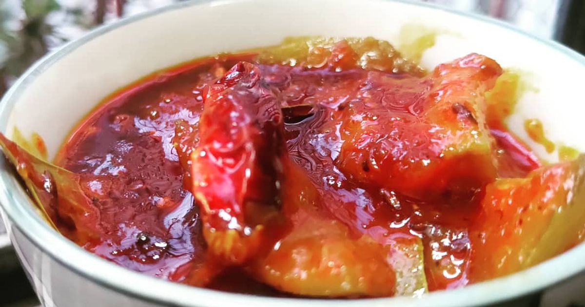 Raw Mango Subji Recipe by Ishani Shah - Cookpad