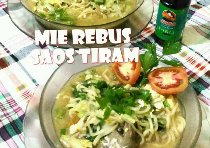 Resep Mie Rebus Saos Tiram oleh Pawon Ndeso Artikah - Cookpad