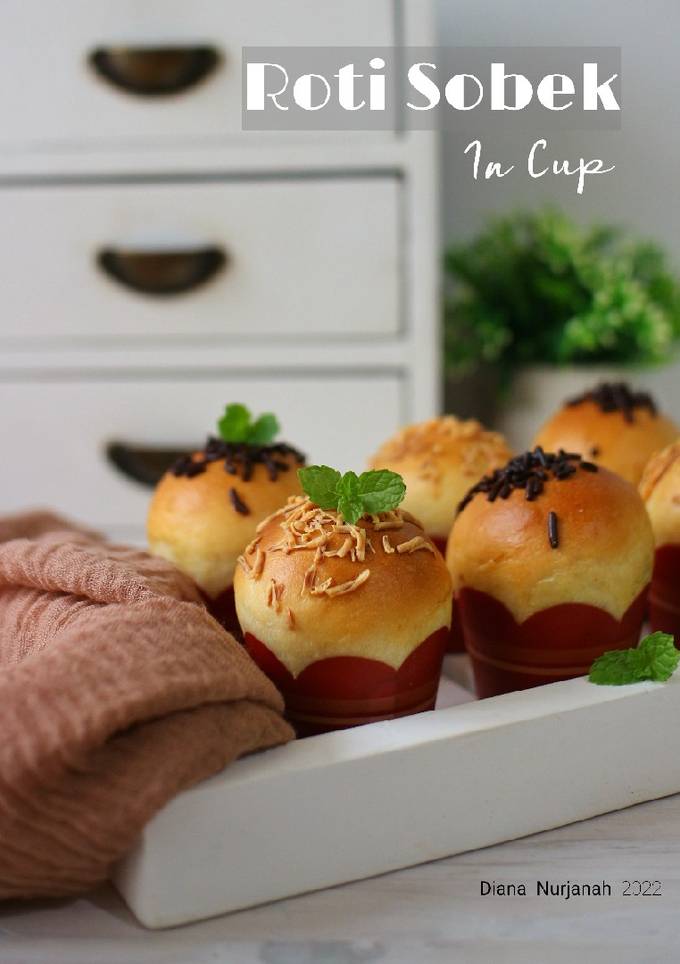 Resep Roti Sobek In Cup oleh Diana Nurjanah - Cookpad