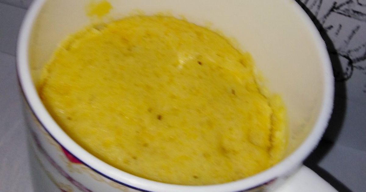 Mango Mug Cake Recipe by Haya Ali - Cookpad