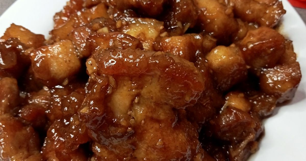 Resep Fried Pork Belly With Sweet And Salty Sauce (Sancam Goreng Saus ...