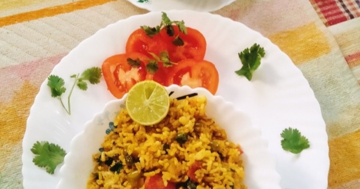 Vegetable Pulao / Masala Pulao/ Mix Veg Pulao Recipe by Jyoti Prakash ...