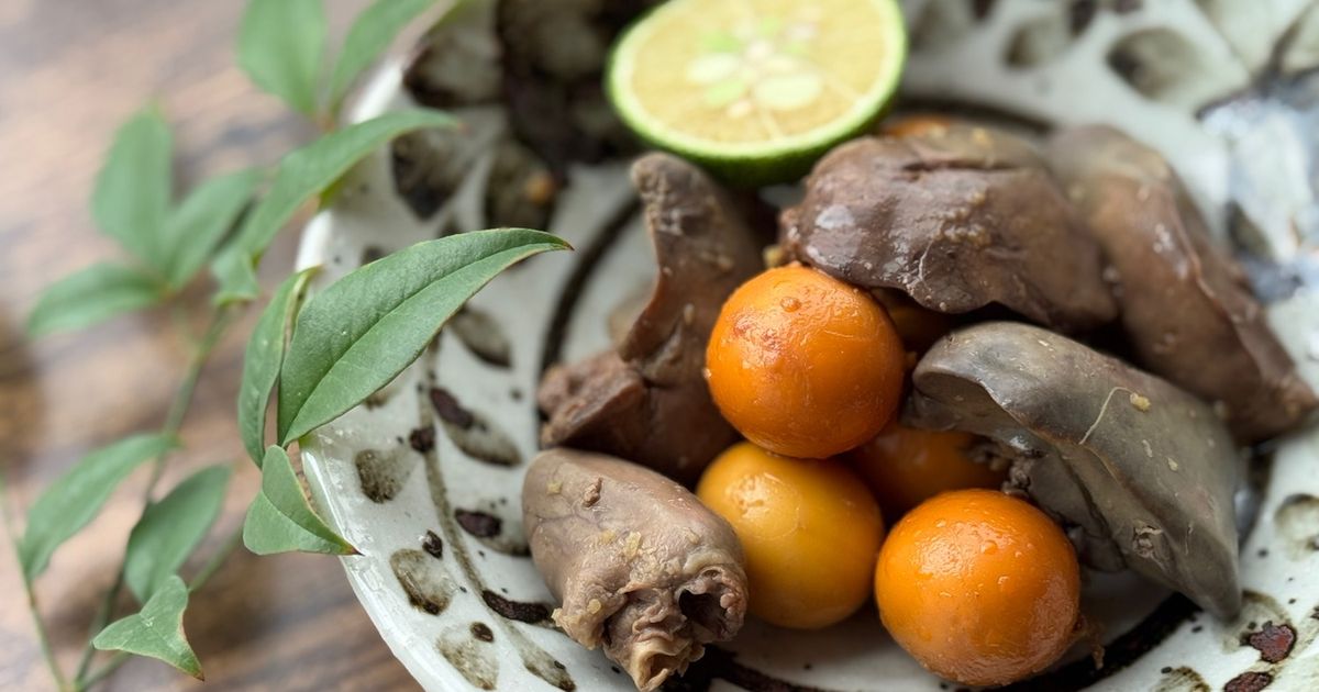 Sweet Soy Chicken Giblets Recipe by Aunty Eiko's international cuisine ...