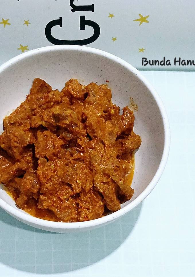 Resep Rendang Daging Sapi metode 5.30.7 oleh Bunda Hanum - Cookpad