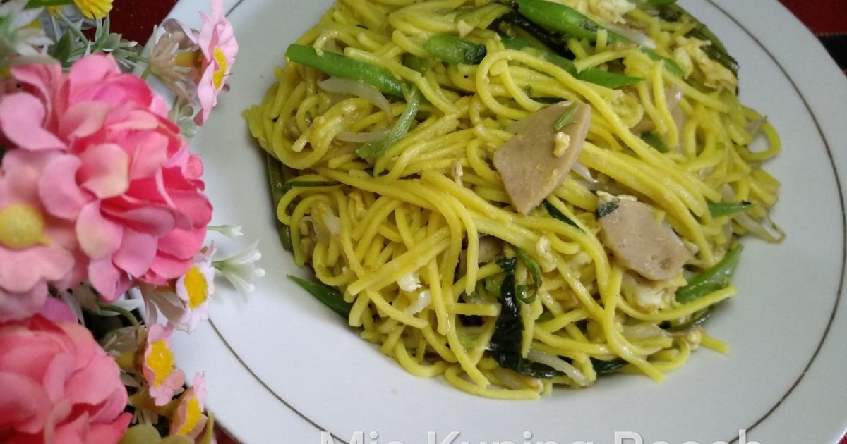 Resep Mie Kuning Basah Tumis Sayuran oleh Evida Kartini - Cookpad