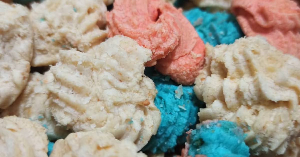 Resep SAGU KEJU PELANGI(Tanpa gula pasir) oleh Mely Köhln - Cookpad