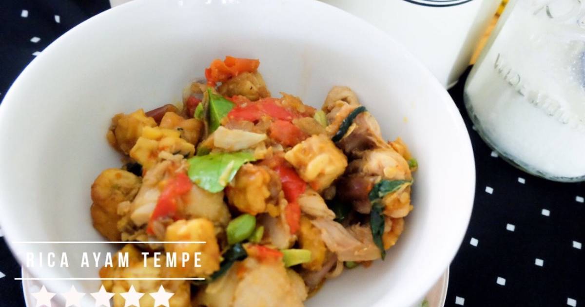 Resep Rica ayam tempe oleh Mrs afee - Cookpad