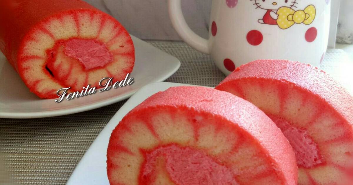 Resep Hurricane Swissroll Cake oleh Fenita D2 - Cookpad