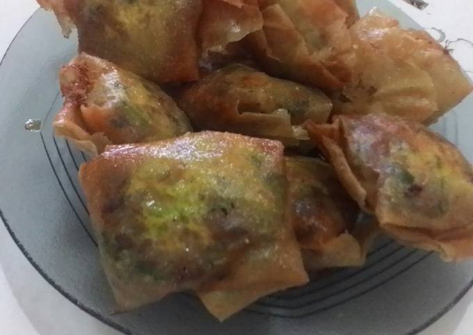 Resep Martabak Daging Sederhana oleh Dinggi Mangeskhar - Cookpad
