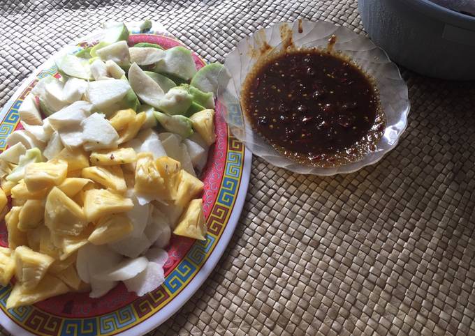 Resep Rujak colek,,, oleh ni2ng angeljo3 - Cookpad