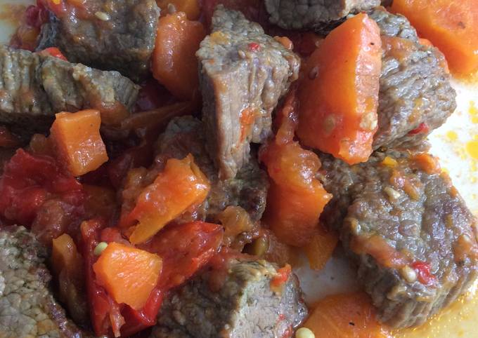 Ternera guisada Receta de Laurilla- Cookpad