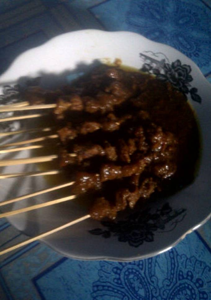 Resep SATE SAPI PRAKTIS TANPA BAKAR oleh widya - Cookpad