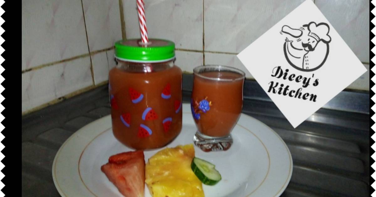 Mixed fruit drink Recipe by Dees deserts - Cookpad