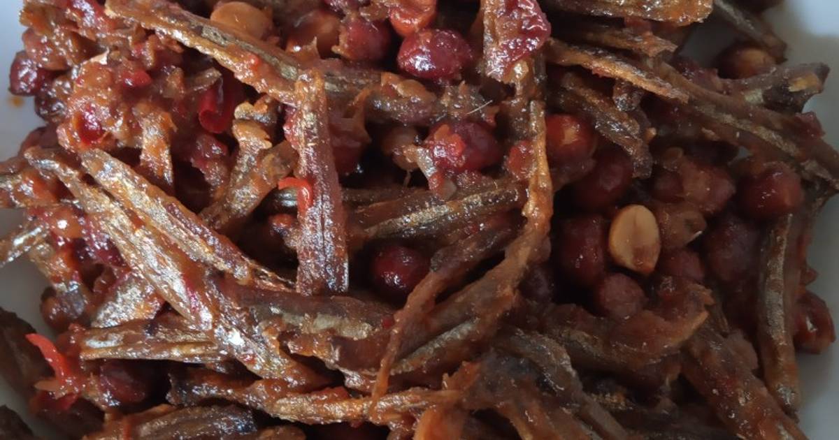 26 resep ikan teri kacang tanah sambalado enak dan mudah - Cookpad