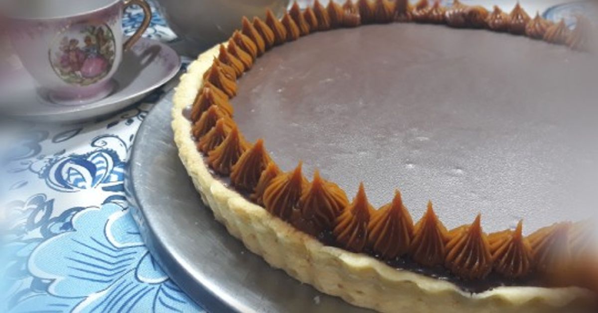 Tarta Cabsha Receta de Carolina Olivera G.- Cookpad