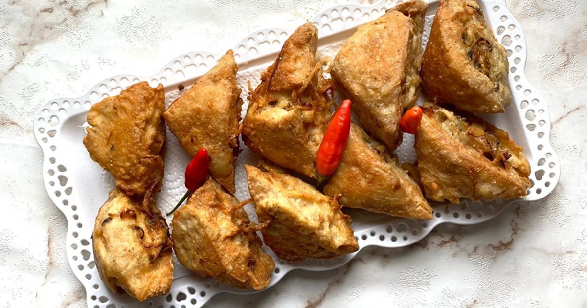 Resep gehu tahu isi toge rebus rumahan enak dan mudah - Cookpad