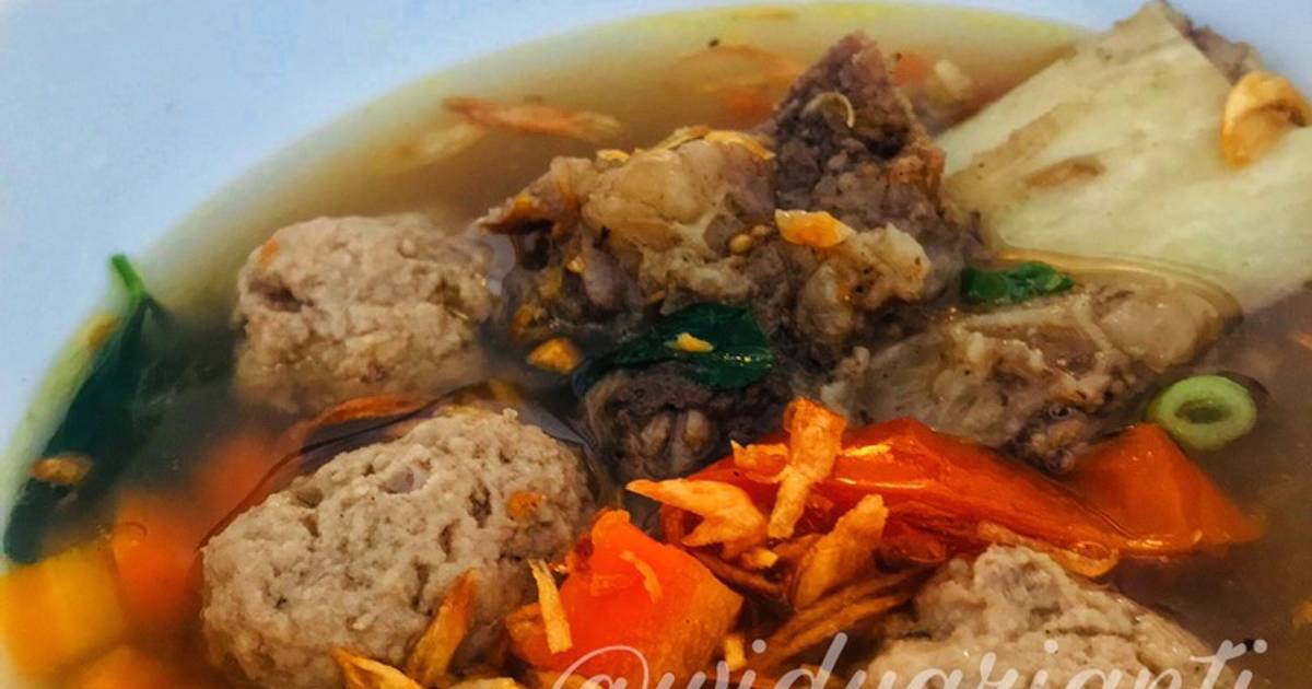 110 resep sop iga sapi bakso enak dan mudah - Cookpad