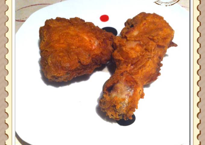 Pollo estilo KFC Receta de marietaskitchen- Cookpad