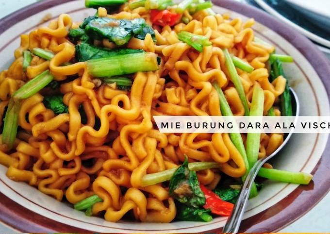 Resep Mie Burung Dara No Ribet oleh Vischa Chindi Marshelita - Cookpad