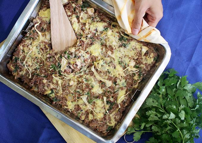 Resep Kaserol Ayam Nasi Merah oleh Livia Meilani - Cookpad