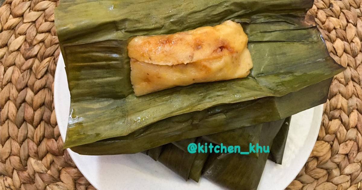 Resep Lapek Pisang (Lepet Pisang) oleh Kitchen_Khu - Cookpad