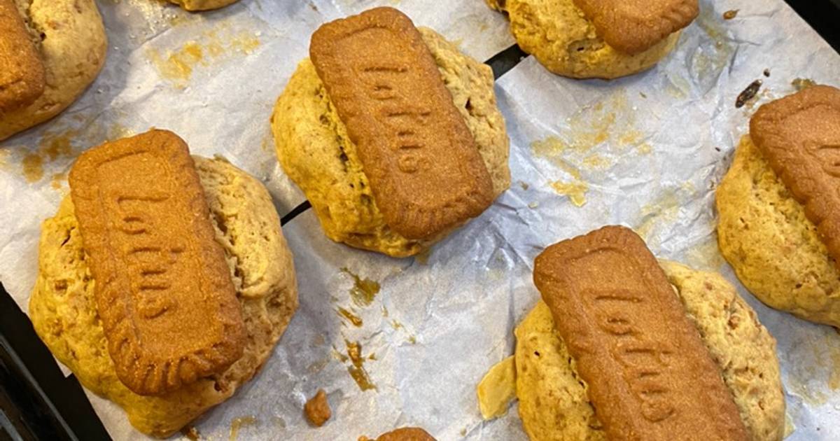 Resep Lotus Biscoff Soft Cookies oleh maulidinaaa - Cookpad