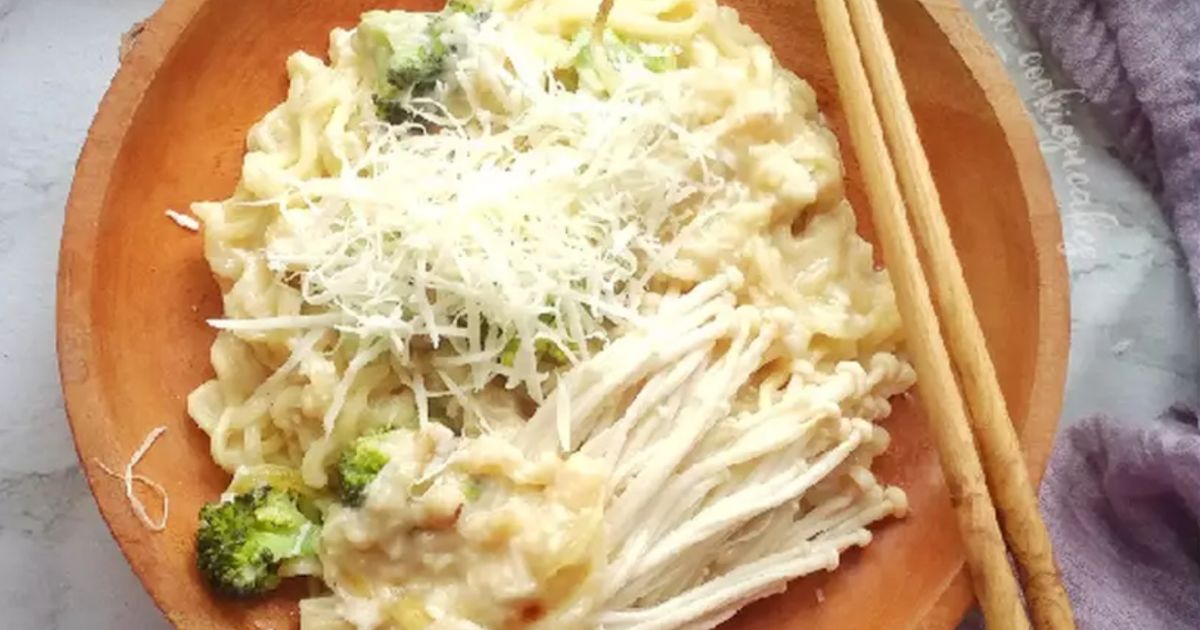 Resep (426) Mie Instant Saus Carbonara Dan Jamur oleh Kiarra Cookies n ...