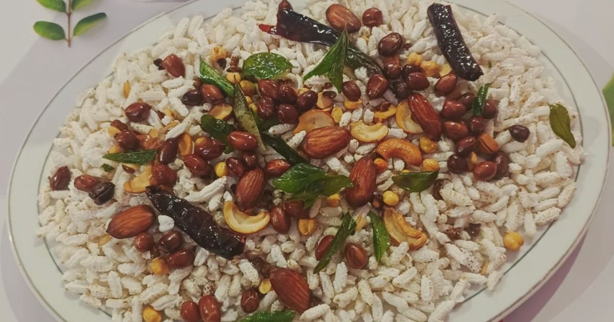 Kheel Namkeen/Husked Puffed Rice Mixture Recipe by ZMA - Cookpad