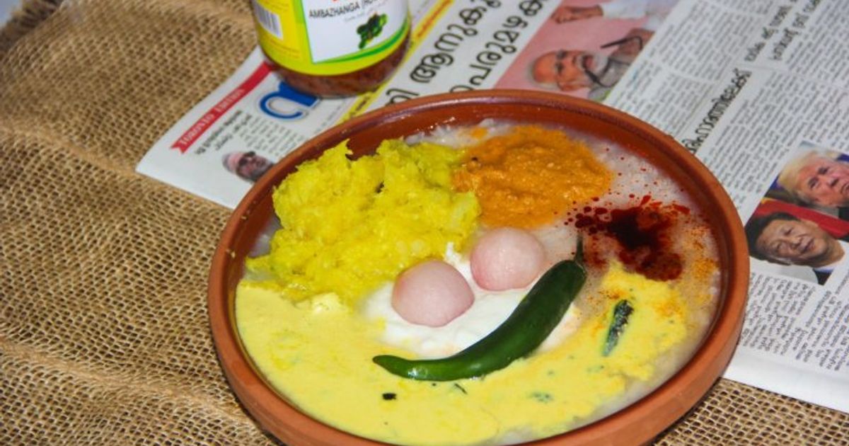 Kerala’s Fermented Rice Gruel (Porridge) Recipe by Little Hearts - Cookpad