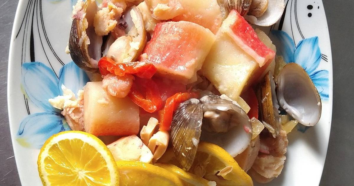 Mariscos mixtos - 66 recetas caseras- Cookpad