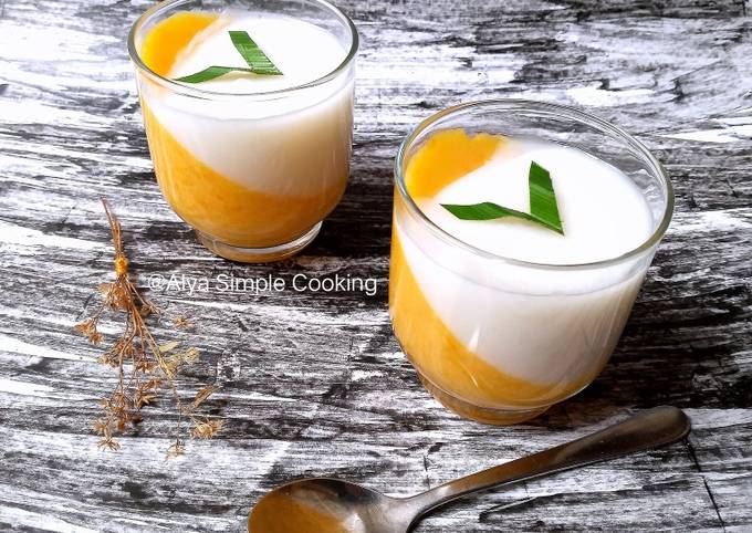 Resep Puding Labu Kuning Susu Santan Simple oleh Alya Nurfitri🍳 - Cookpad