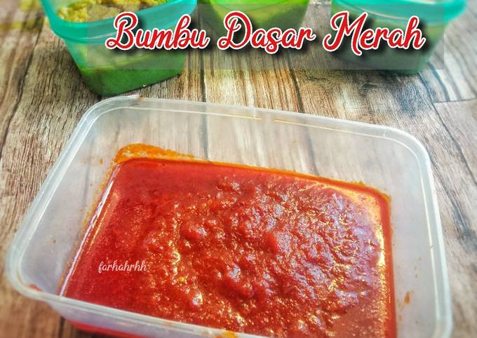 Resep Bumbu Dasar Merah #FoodPrep_BumbuDasar oleh Farhah - Cookpad