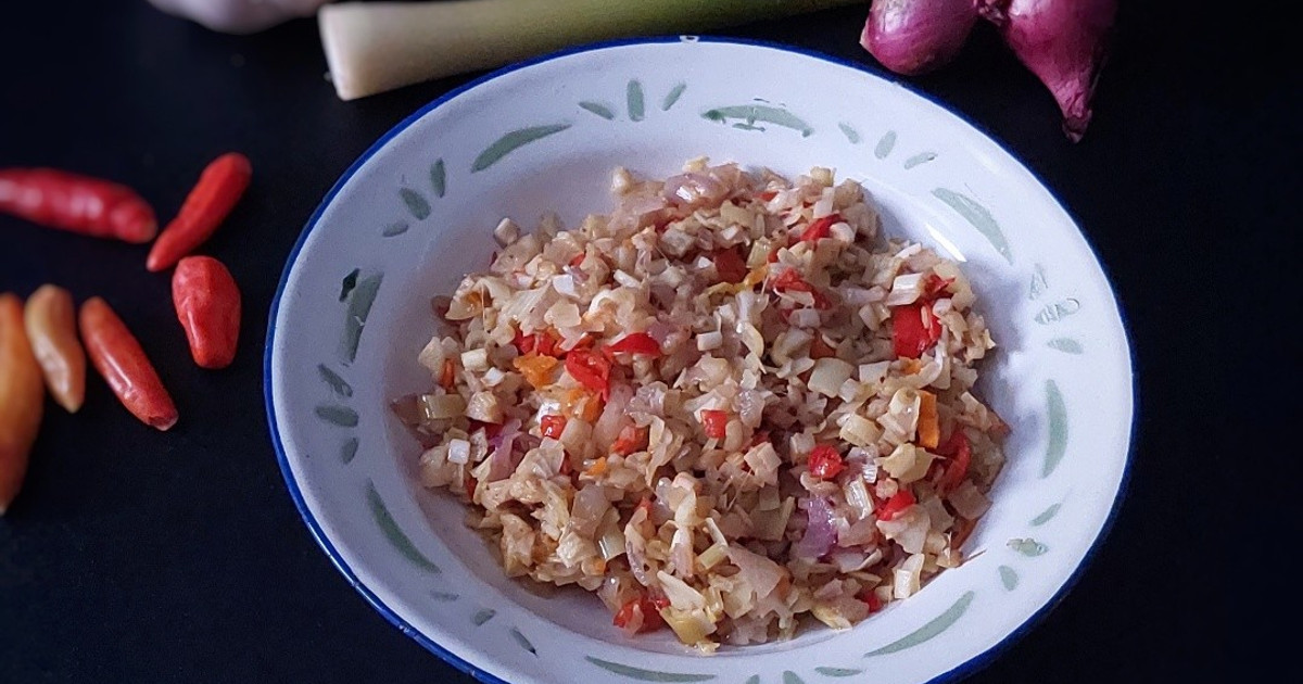 Resep Sambal Bongkot (Bali) oleh asti - Cookpad