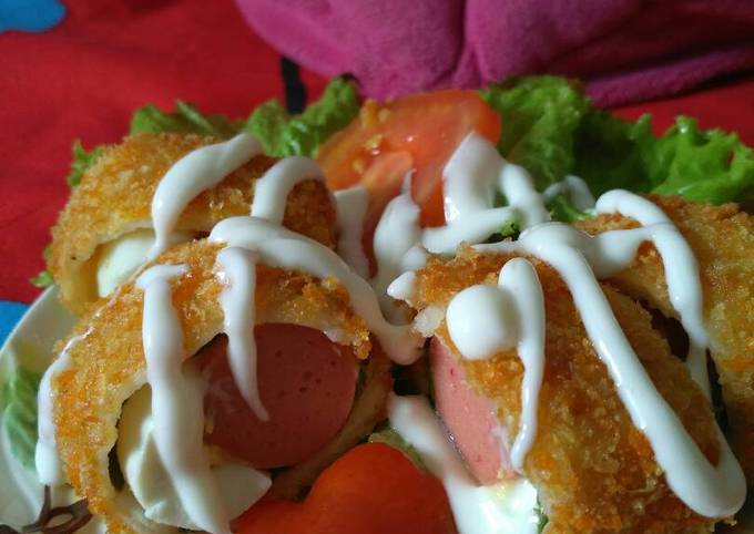 Resep Sandwich roll goreng oleh Ririn lingga - Cookpad