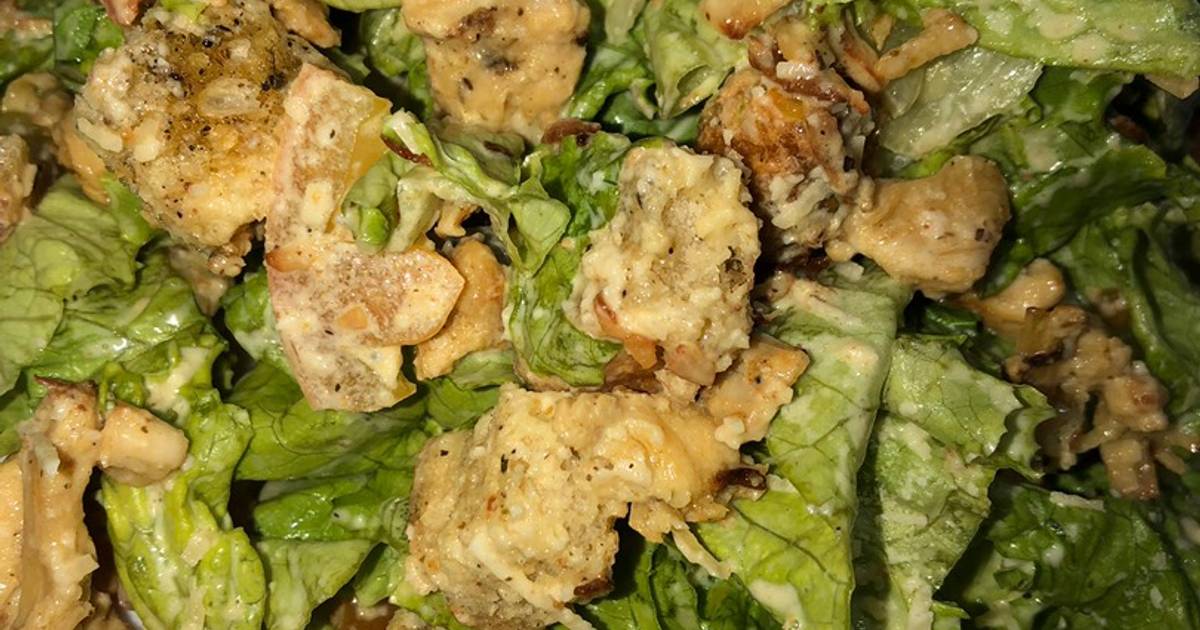 Ensalada de lechuga con queso y pan - 214 recetas caseras- Cookpad
