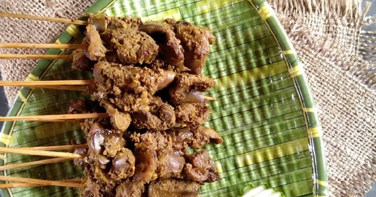 197 resep sate hati ampela enak dan sederhana ala rumahan - Cookpad