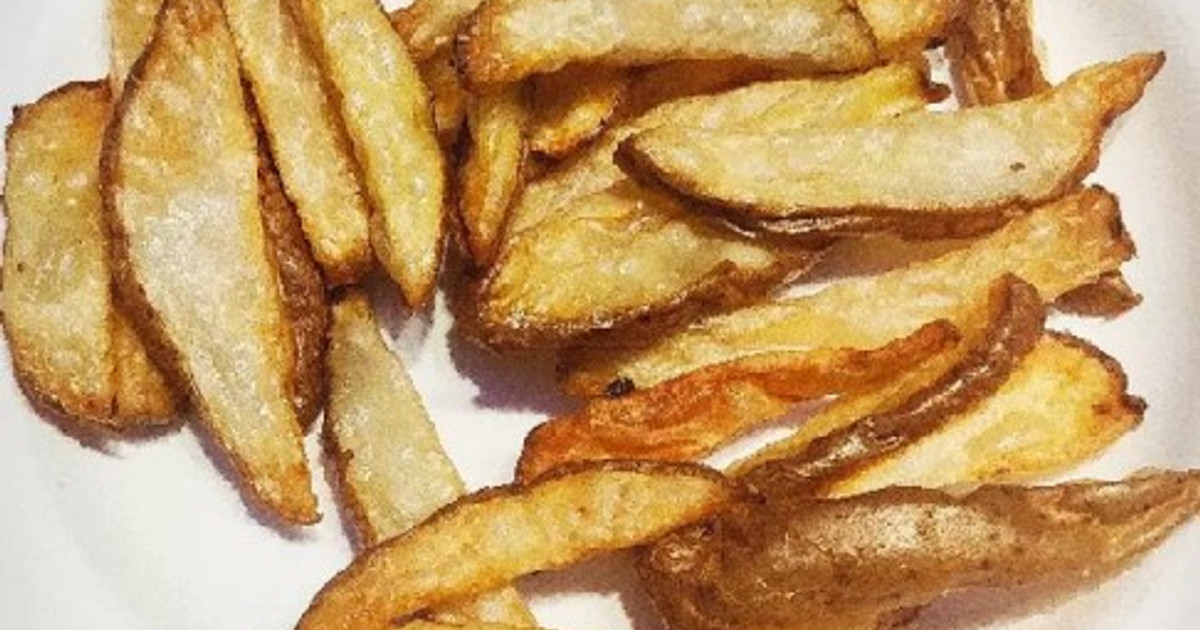 Baked French Fries / Wedges Recipe by Vaishali Suhas - Cookpad