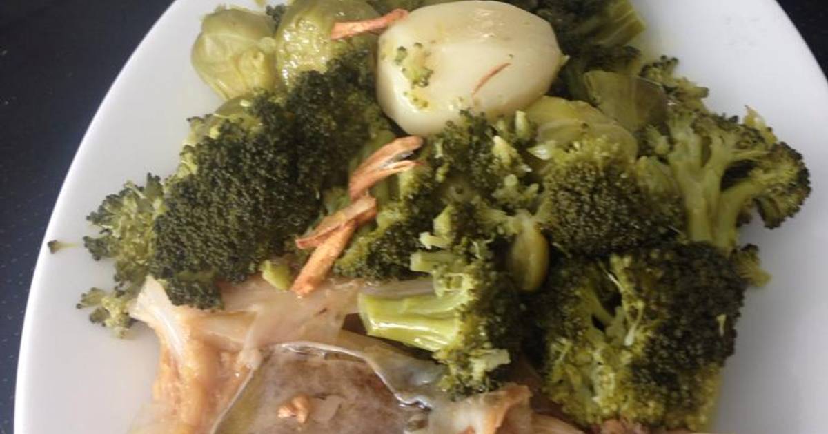 27 recetas muy ricas de coles de bruselas y pescado compartidas por ...