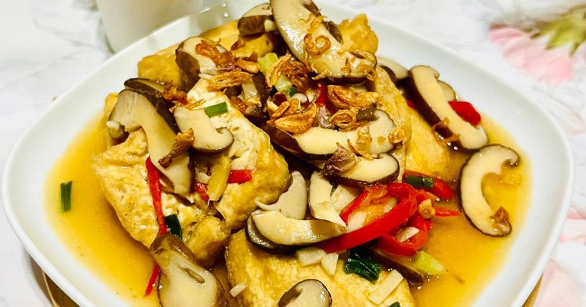 Resep 300. Angsio Tahu Jamur Shitake oleh Juliana Tendeas - Cookpad