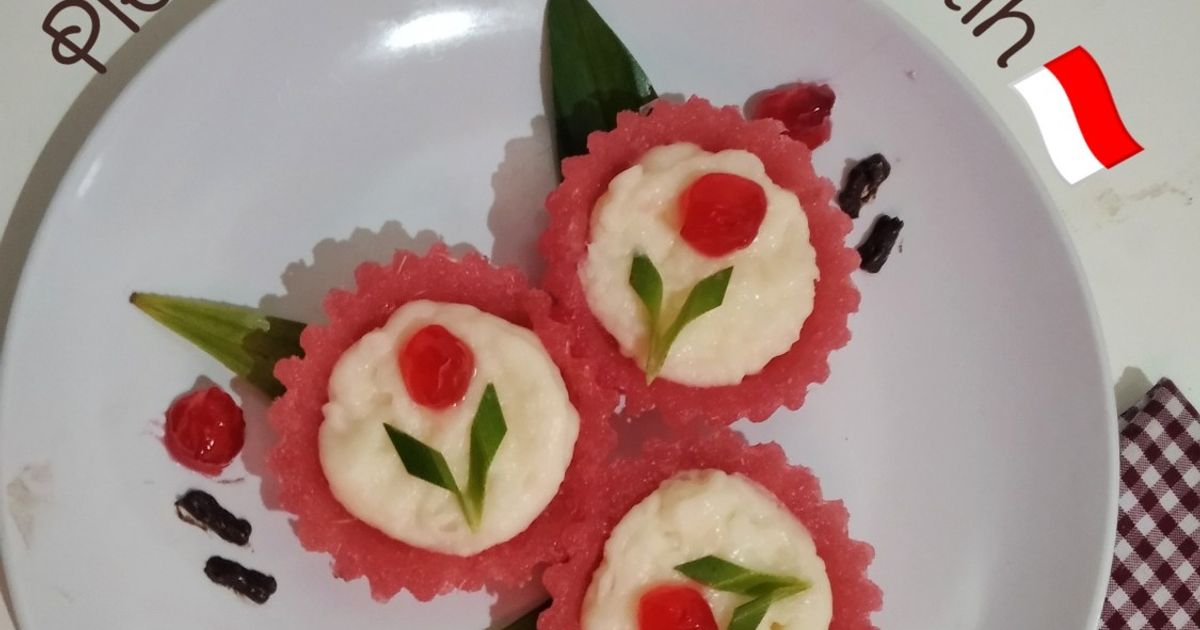 Resep *Pie Singkong Merah Putih* oleh ati dewanthi - Cookpad