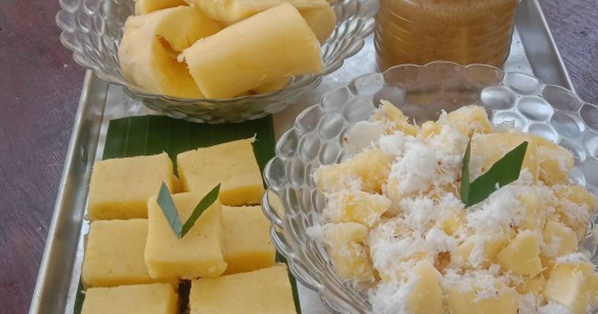 Resep Getuk singkong aroma butter oleh diyan Ayunita - Cookpad