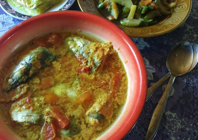 Resep Ikan Mumar Sayur Kuning (kukus) oleh Dapur_alit29 - Cookpad