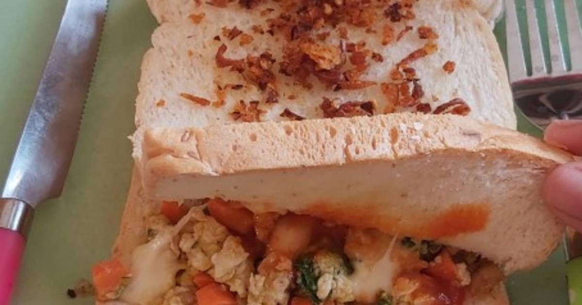 438 resep sandwich telur roti gandum enak dan mudah - Cookpad
