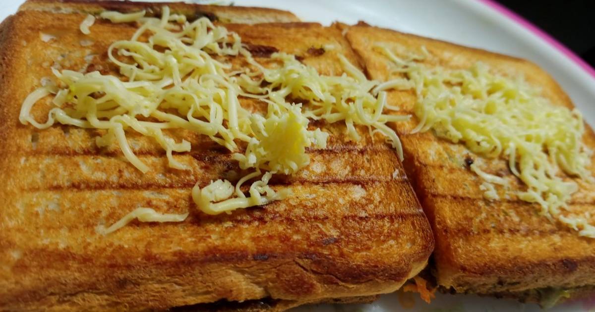 Veg Cheese Toast Sandwich