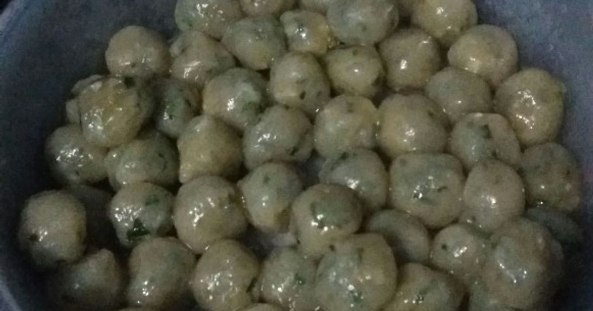 Resep 35. Pentol Isi Telur Dadar oleh Pawon'e Bu Yitno - Cookpad