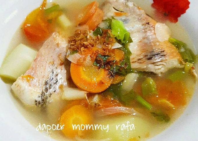 Resep Sop ikan nila ala mommy rafa oleh Nurul Hikmah - Cookpad