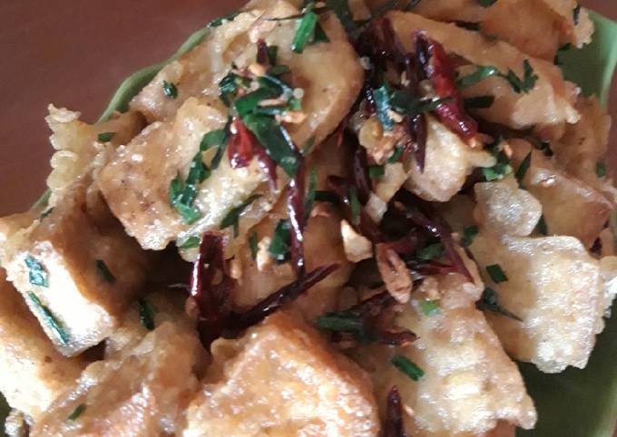 Resep Tahu Cabe Garam oleh Mommy Zory - Cookpad