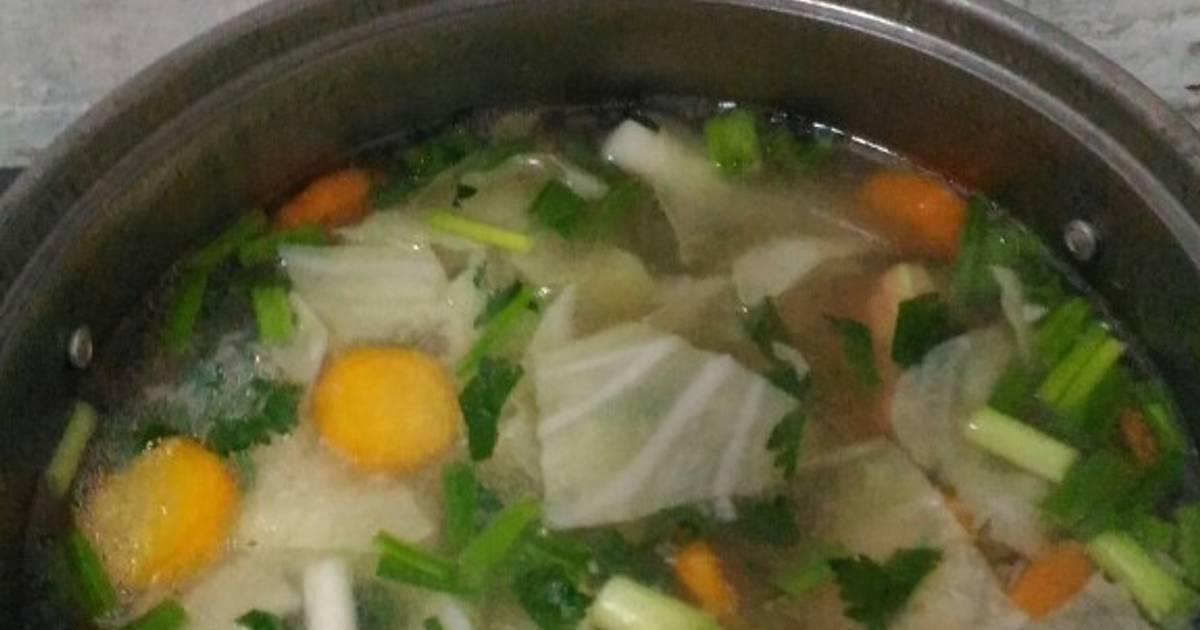 Resep Sayur sop simple oleh Uun - Cookpad