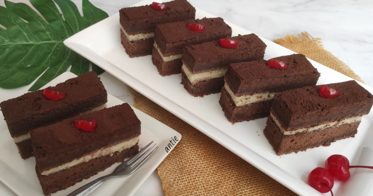 Resep Cake Pisang Dengan Vla Pisang (Ala African Gateu) oleh Era Antie ...